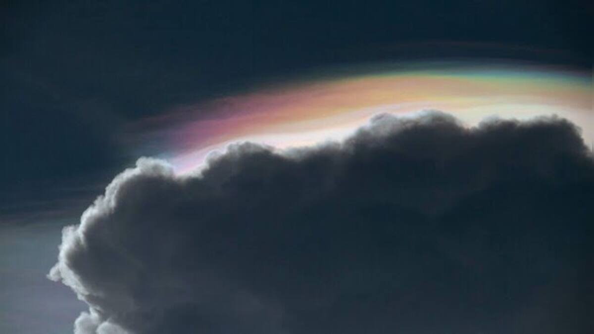 Video of rainbow-like cloud in China stuns internet – Firstpost