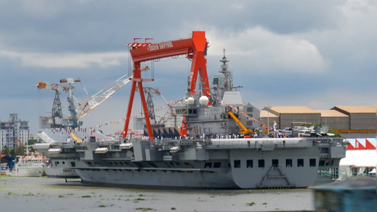 The making of India's mighty warship INS Vikrant – Firstpost