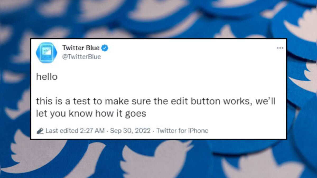 Twitter’s edit button is finally here: Platform’s Twitter Blue handle ...