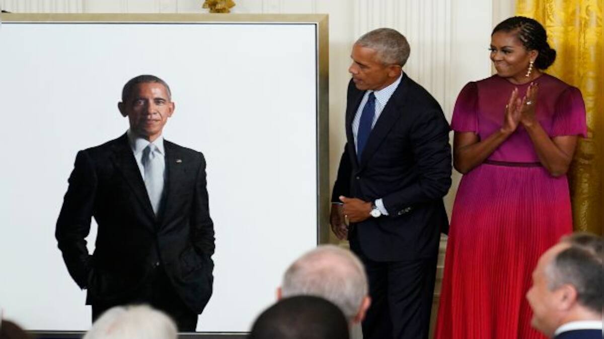 Barack Obama, wife Michelle return to the White House, unveil official ...