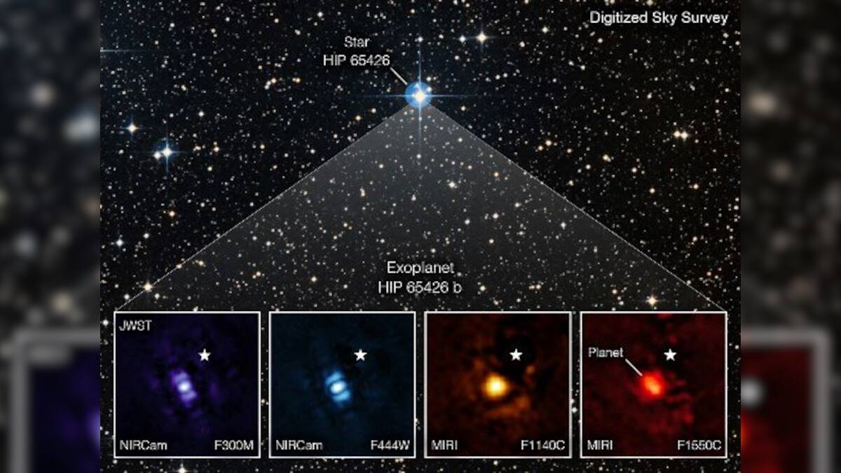 NASA's James Webb telescope captures its first image of exoplanet – Firstpost