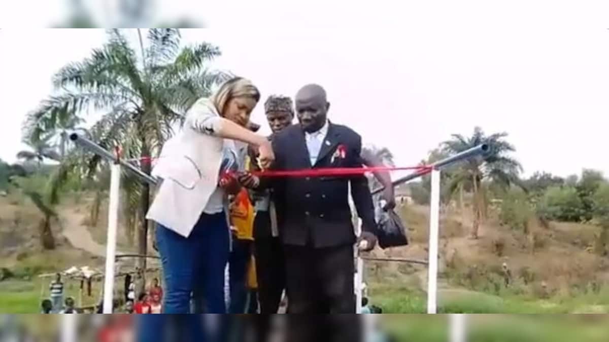 Watch: Congo footbridge collapses during inauguration, leaves internet ...