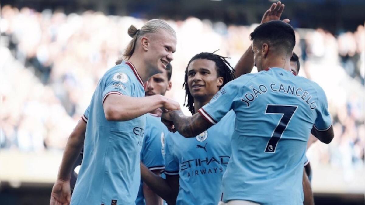 Premier League: Erling Haaland strikes again as Man City top table ...