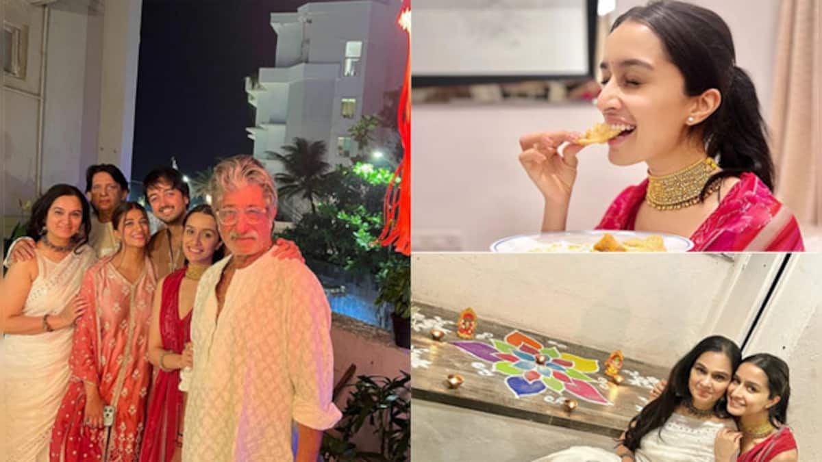 Shraddha Kapoor's 'Ghar Vaali Diwali' is all about smiles, family and ...