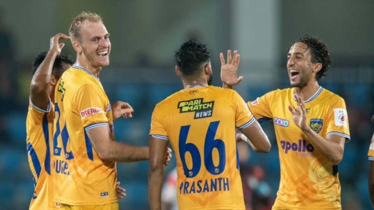ISL 2022-23: El Khayati breaks league record as Chennaiyin FC thrash ...