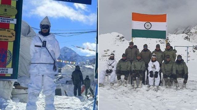 Captain Shiva Chauhan: Indian Army deploys first woman officer at world ... Captain Shiva Chauhan: Indian Army deploys first woman officer at world ...