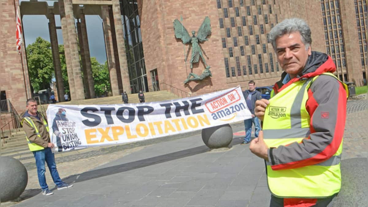 Workers at Amazon protest over toxic work environment, say robots are ...