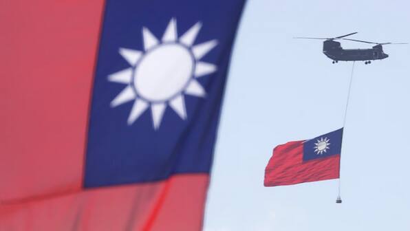 As China flexes muscles in drills around Taiwan, defence ministry says ...