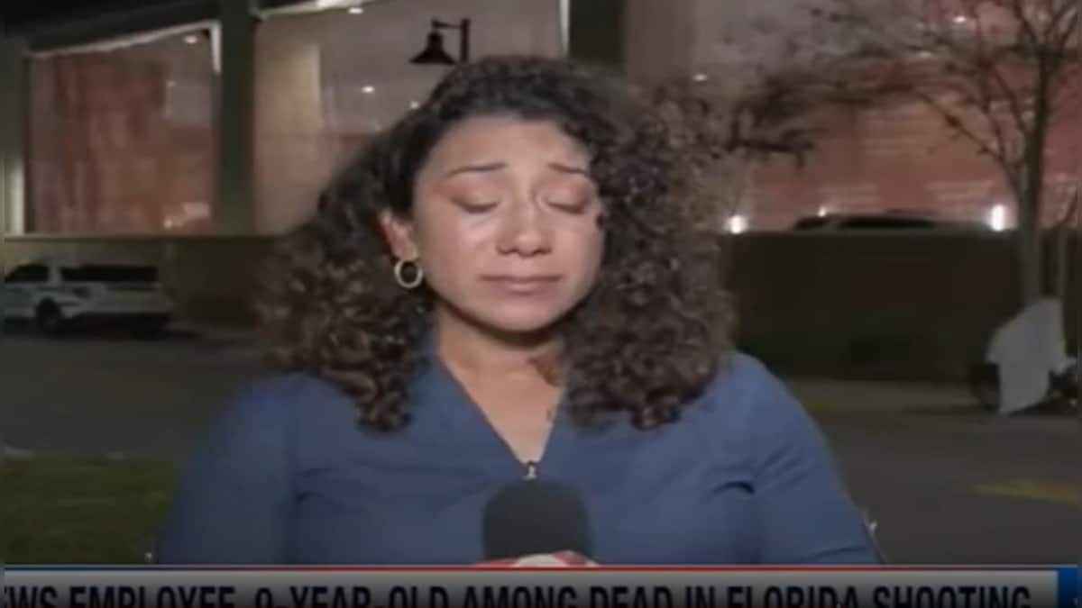 Watch: Reporter breaks down on live TV while covering death of fellow ...