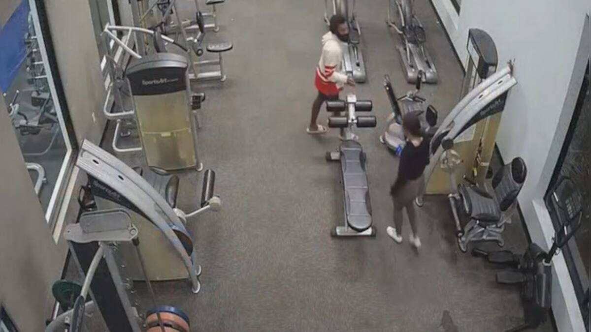 US woman fights off attacker single-handedly inside gym; shocking video goes viral – Firstpost