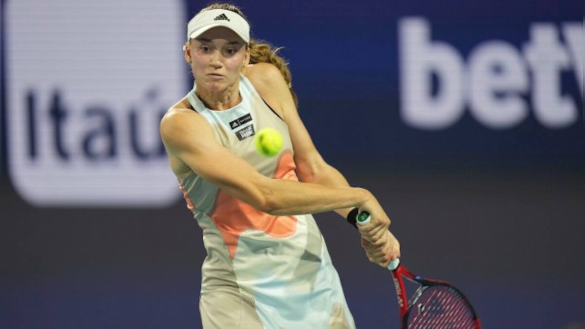 Miami Open 2023: Elena Rybakina overcomes determined Anna Kalinskaya ...