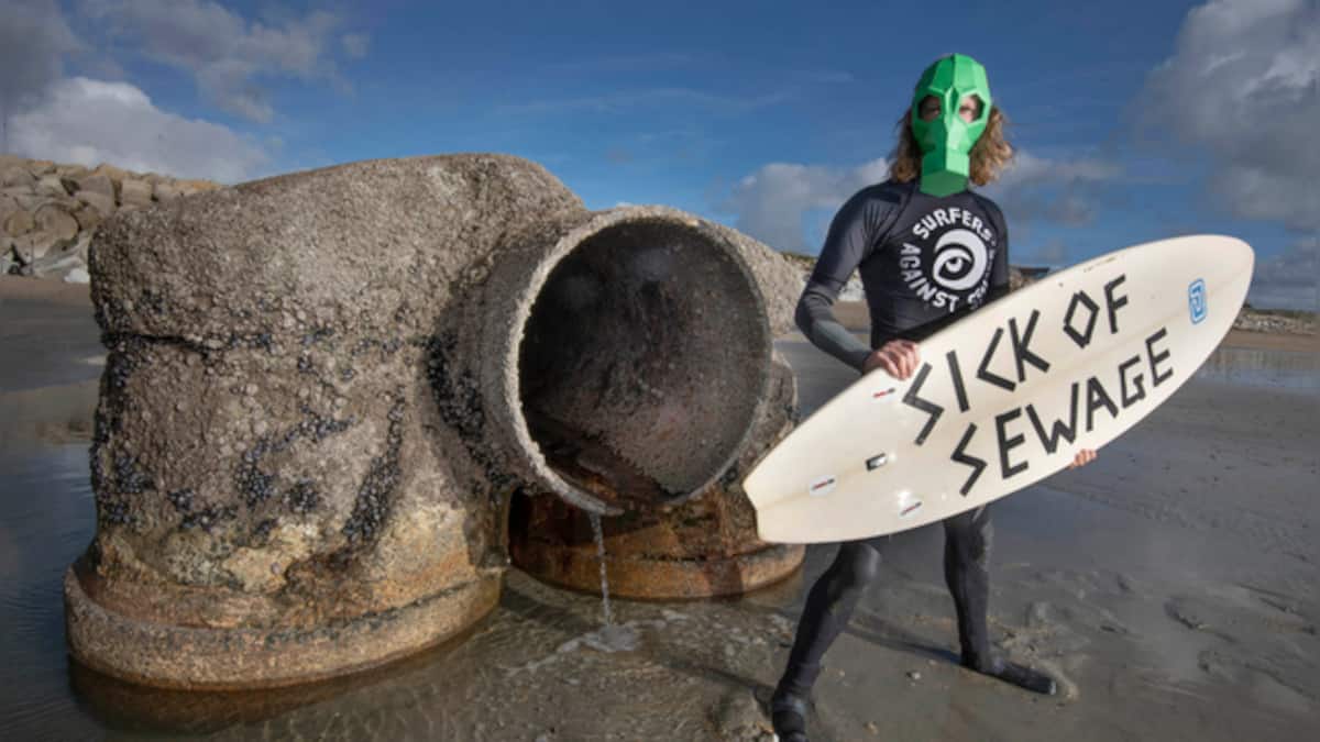 'There is potty in your seas': Pro-surfing UK activist group cautions ...