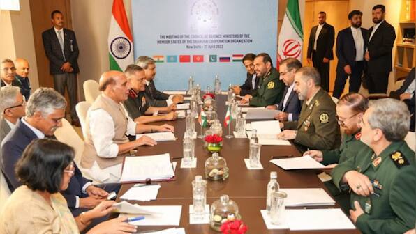 SCO Meeting: Rajnath Singh discusses INSTC freight corridor with Iran's ...
