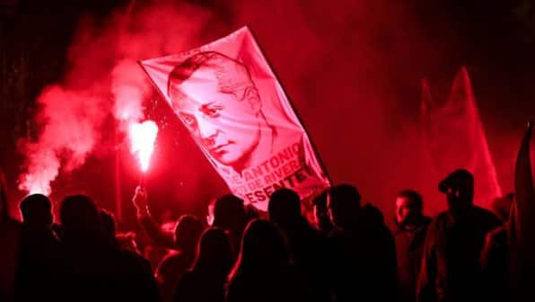 'Eradicating Fascist Symbols': Spain reburying fascist Falange leader ...