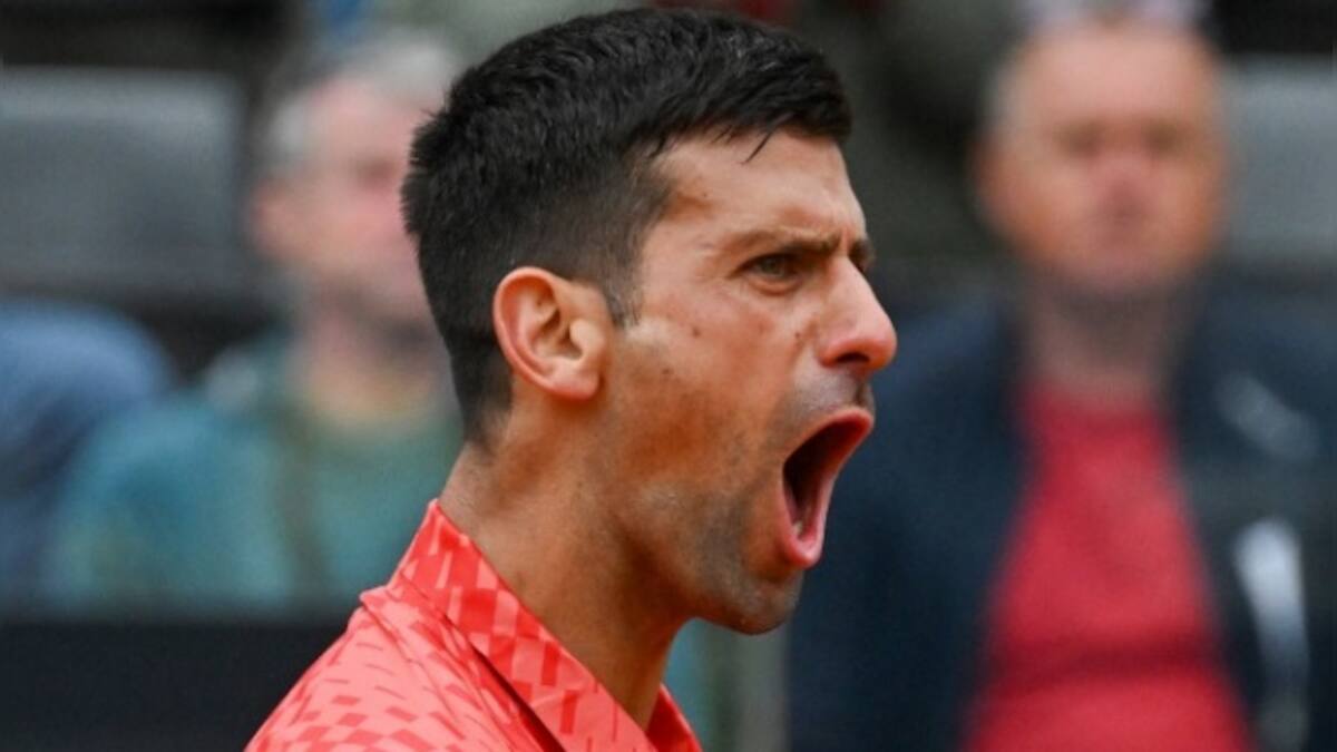 Watch: Novak Djokovic struck by a Cameron Norrie smash, terms it ...