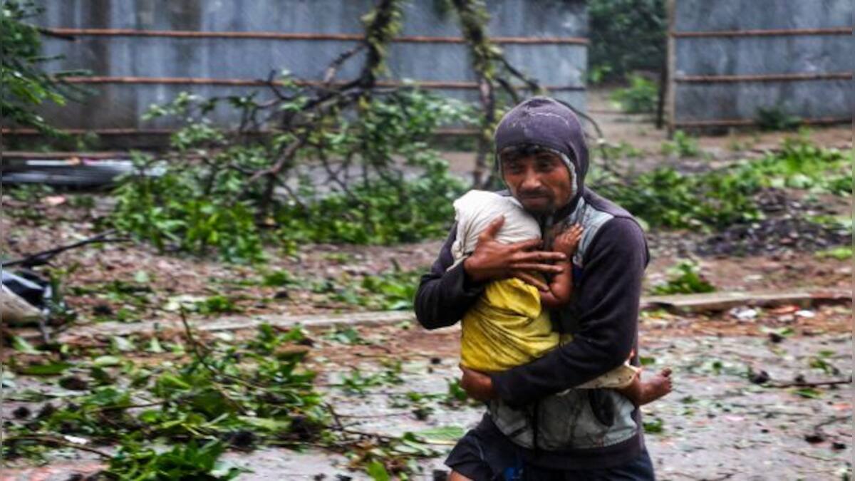 Death and Destruction: Power lines down, buildings crumble as Cyclone ...