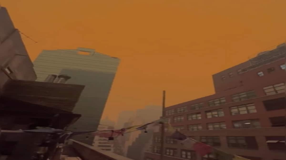 'Apocalyptic Orange': As red sky dominates New York, chef Vikas Khanna ...