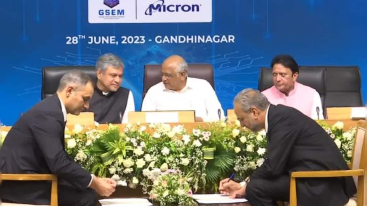 Gujarat govt signs MoU with Micron to set up India's first ...