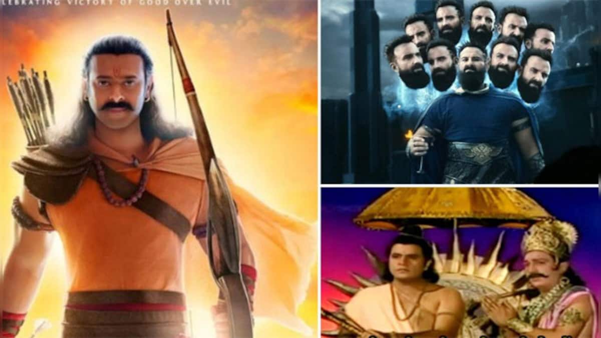 Prabhas' look as Lord Ram to Saif Ali Khan's 10 heads as Raavan ...