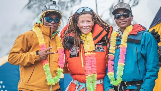 Norwegian Woman Nepali Sherpa Become Fastest To Climb Worlds 14