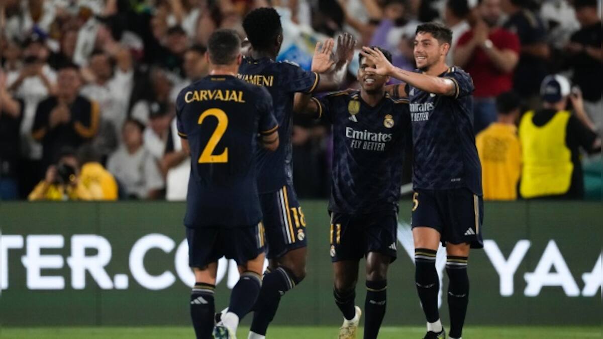 Real Madrid stage comeback to beat AC Milan in pre-season – Firstpost