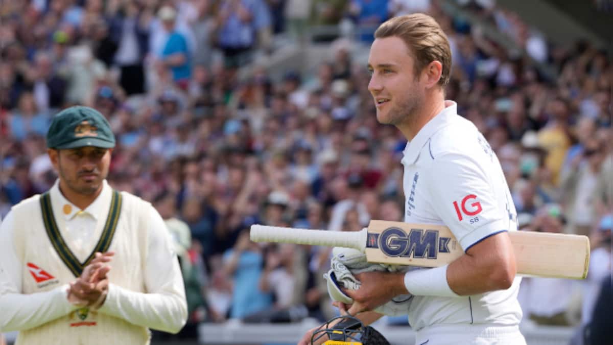 Watch: Stuart Broad gets standing ovation, guard of honour from ...