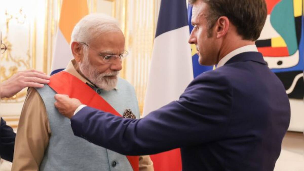 Modi becomes first Indian PM to be conferred with France's highest ...