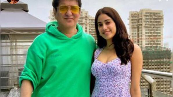 Janhvi Kapoor expresses her gratitude towards Sajid Nadiadwala for giving her 'Bawaal' – Firstpost