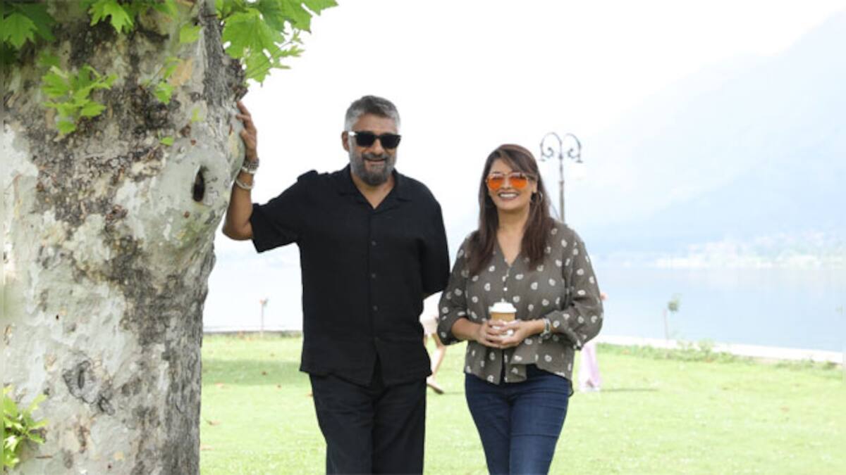 Vivek Ranjan Agnihotri and Pallavi Joshi promote their upcoming series 'The Kashmir Files ...