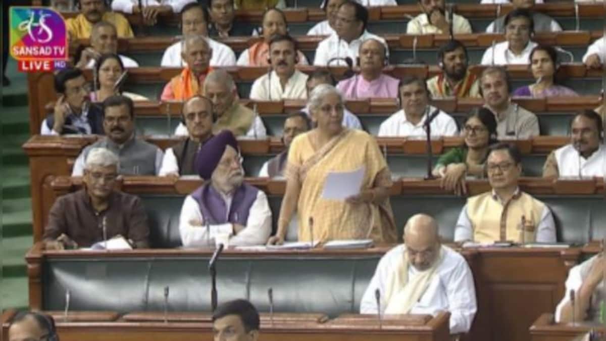 'Corruption and Cronyism': FM Nirmala Sitharaman hits out at UPA ...