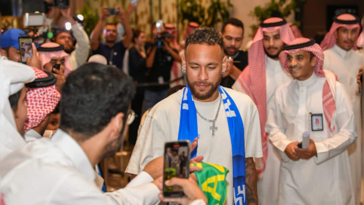 Neymar arrives in Saudi Arabia for unveiling ceremony – Firstpost