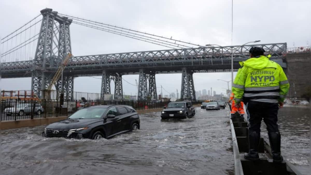 Streets submerged, subway swamped: How flooding in New York caused ...