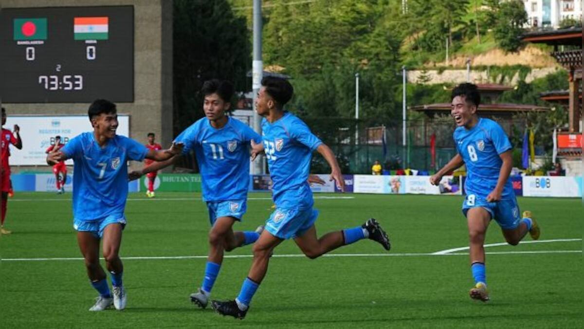 India open SAFF U-16 campaign with narrow win over Bangladesh – Firstpost