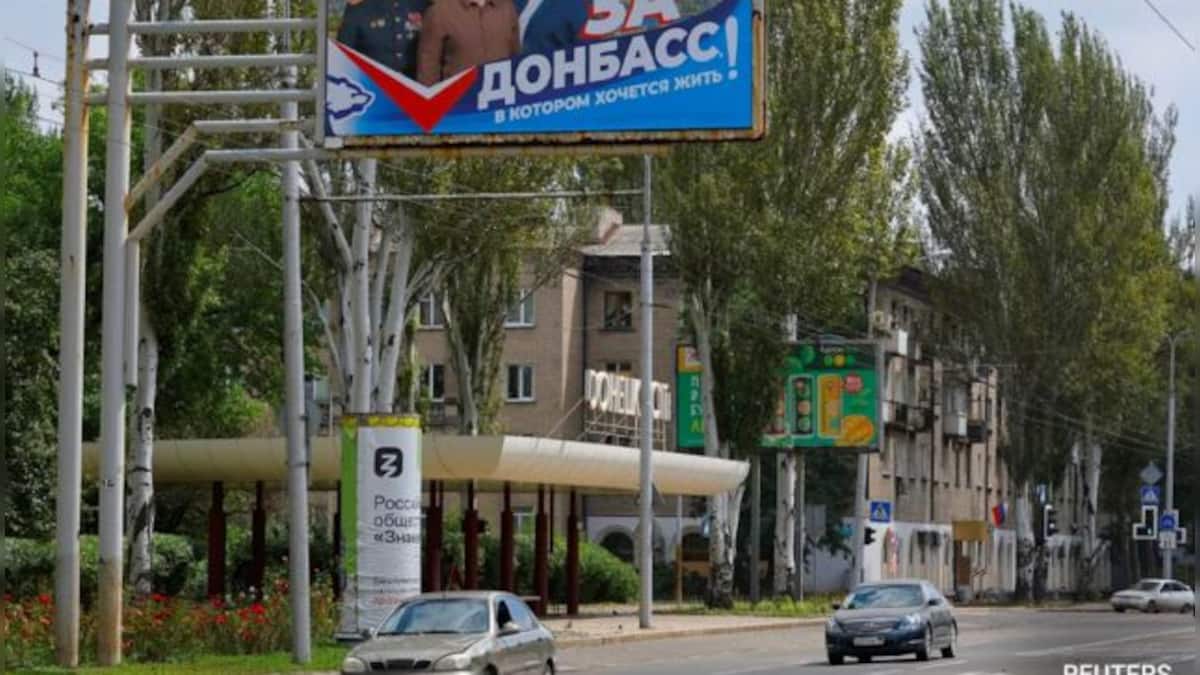Russia holds local elections in occupied parts of Ukraine – Firstpost