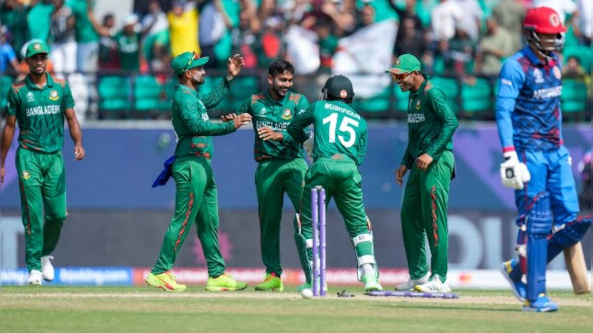 World Cup 2023: Mehidy Hasan Miraz's all-round show helps Bangladesh begin campaign on solid ...