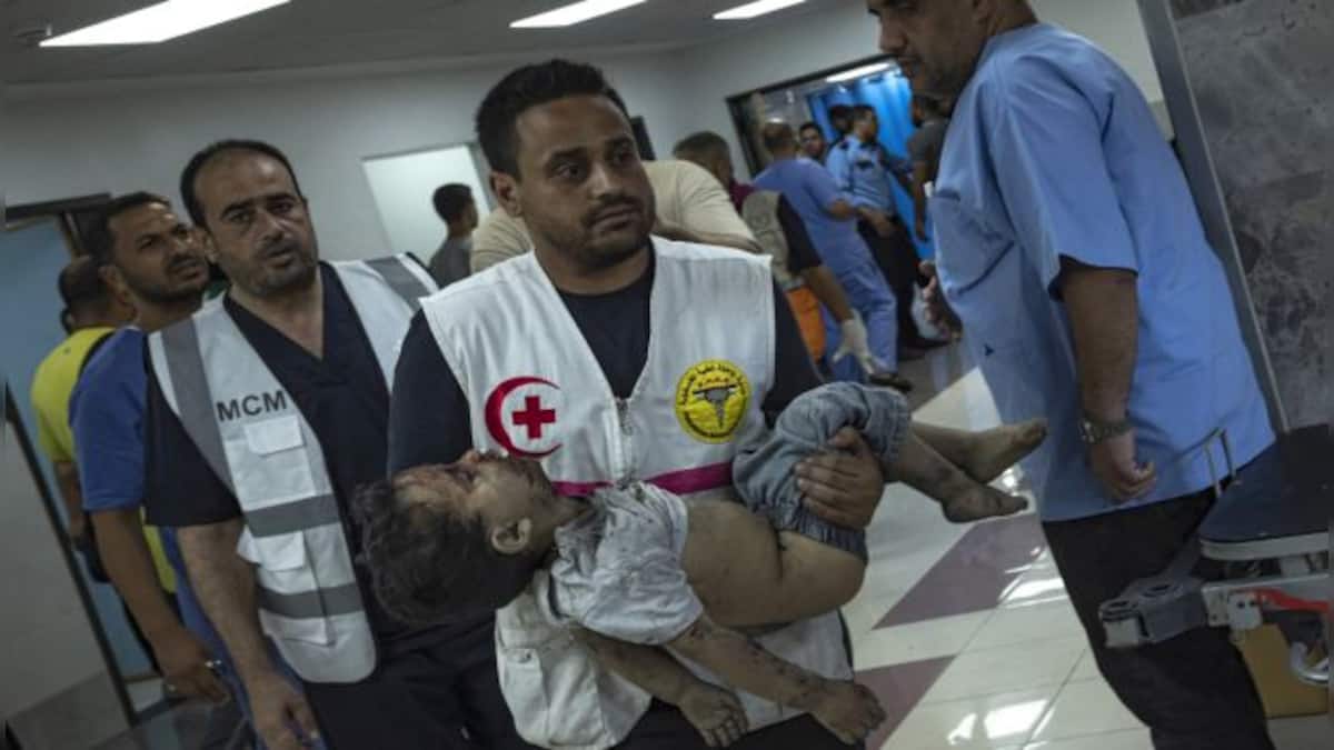 Inside Gaza’s crowded hospitals which are on the verge of collapse ...