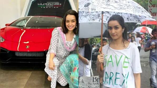 After Shraddha Kapoor buys Lamborghini, her 'Save Aarey' pictures goes viral; netizens react ...
