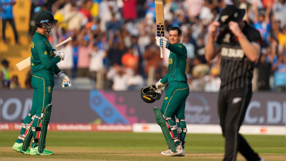 World Cup 2023: Quinton de Kock and Rassie van der Dussen's tons and ...