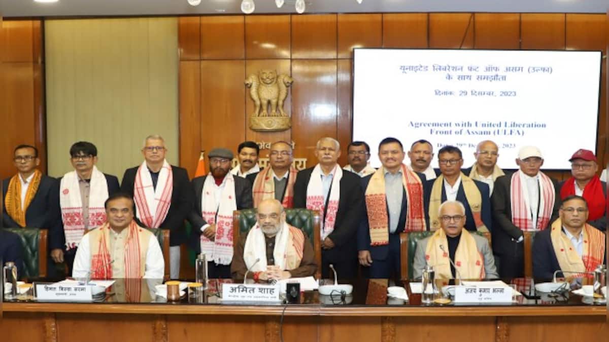 Historic peace deal with ULFA: Another feather in Modi’s cap – Firstpost
