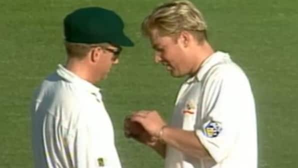 On This Day: Late Shane Warne, Ian Healy engage in mid-innings ...