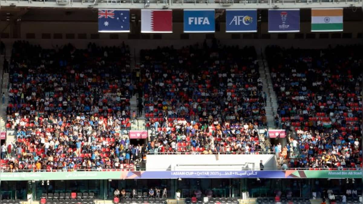 Goosebumps! Indian national anthem rings around Qatar's Ahmad bin Ali ...