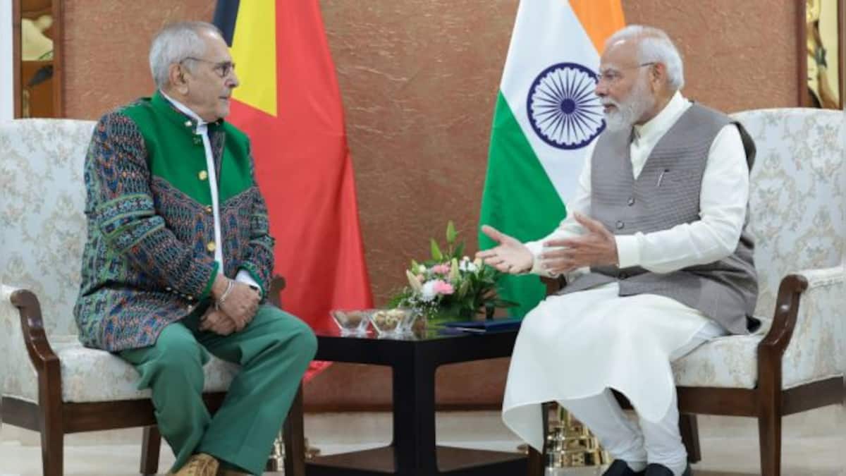 PM Modi holds bilateral meet with Timor-Leste president in Gujarat ...