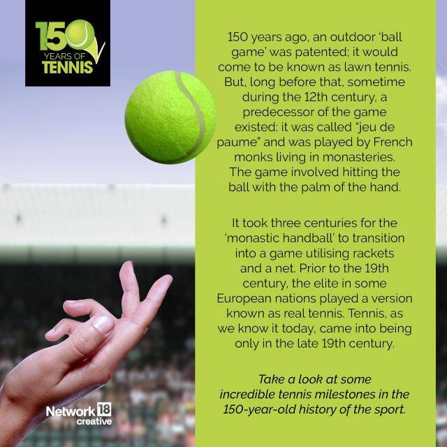 In Graphics | As tennis completes 150 years, a look at 15 major ...