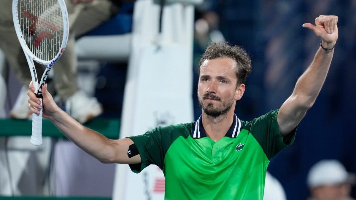 Daniil Medvedev makes winning return at Dubai after Australian Open ...