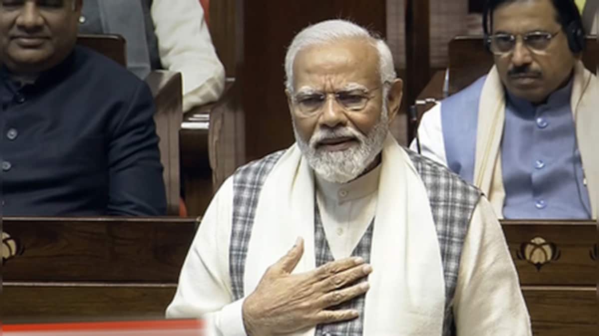 Decoding PM Modi’s Rajya Sabha address: Shock and awe for Congress ...