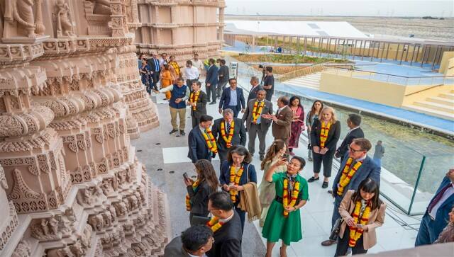 Inside BAPS mandir, the first Hindu temple in Abu Dhabi, to be ...
