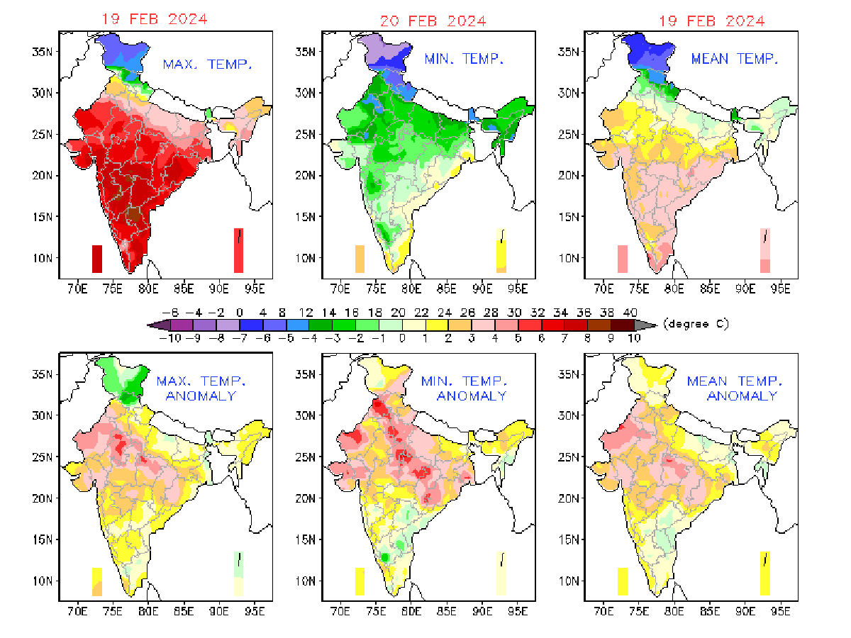 The Weather Report: Snowfall in India's Himalayan ridges; South India ...
