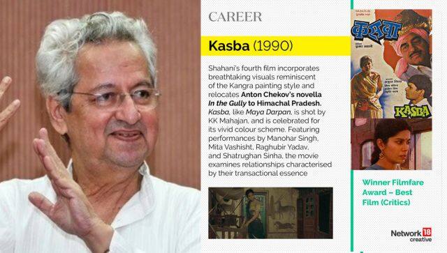 Kumar Shahani: The filmmaker who defined parallel cinema – Firstpost
