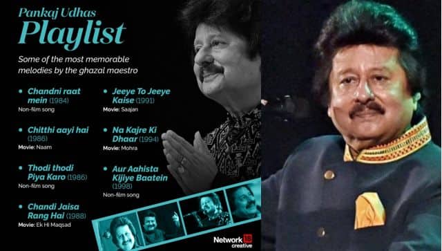 Things to know about the legendary ghazal singer Pankaj Udhas – Firstpost