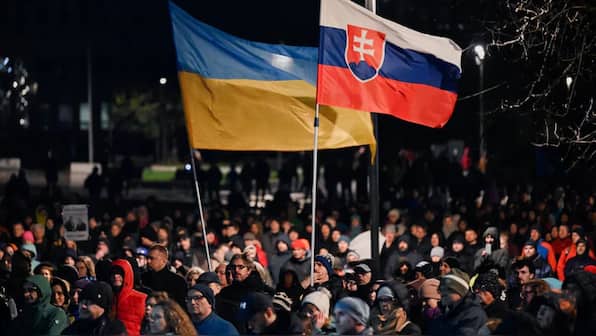 Slovaks protesting against PM Robert Fico on his Russia stand | Details ...